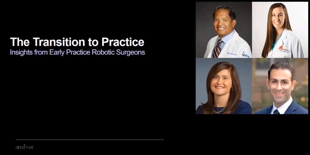 The Transition to Practice - Presented by Intuitive - Association for ...